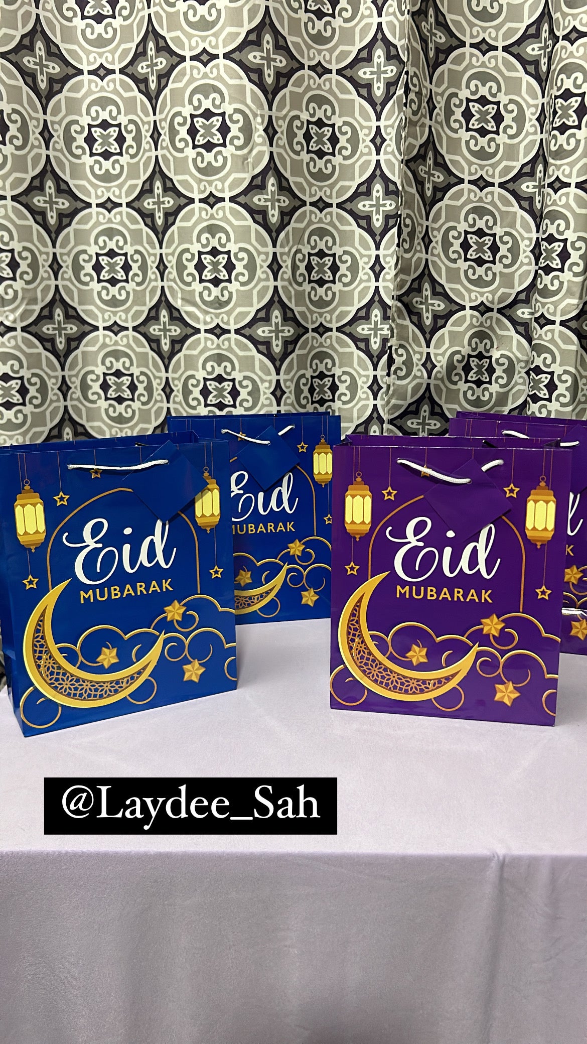 Eid Mubarak Gift Bags | Where Islamic Fashion Meets Custom Creativity