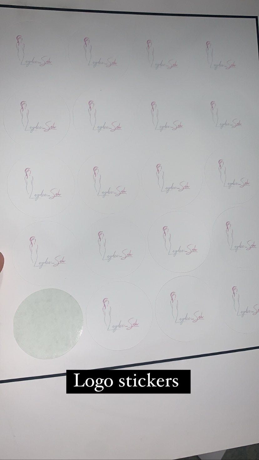 LOGO Sticker Sheets | Official Site | Laydee_Sah LLC